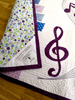 Sound of Music - musical quilt pattern – Magic Little Dreams Quilts