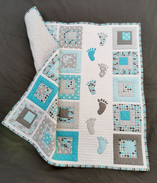Small Steps - unisex baby quilt pattern – Magic Little Dreams Quilts